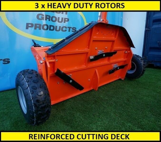 Rotary paddock toppers are the ideal machines for regular maintenance ...