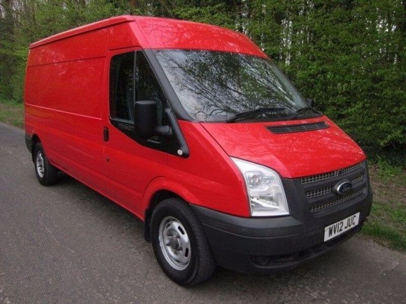 Ford Transit 2.2 TDCi 330 LWB, Medium Roof Van. red 2012 For Sale ...