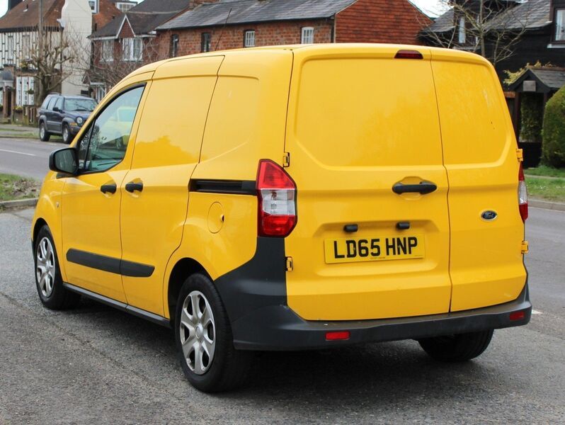 Ford Transit 1.6 Courier TDCi Trend Van yellow 2015 For Sale Motors ...