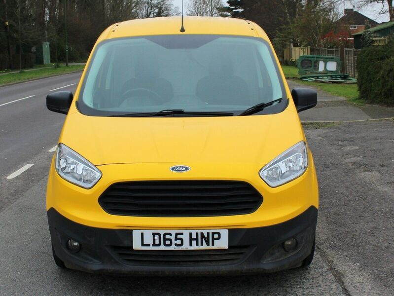 Ford Transit 1.6 Courier TDCi Trend Van yellow 2015 For Sale Motors ...