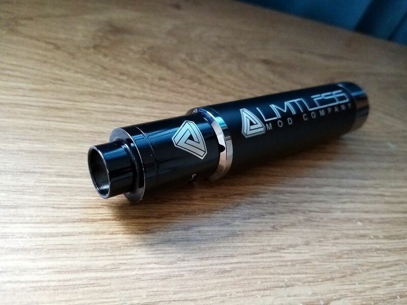 Limitless Mechanical Mech Vape Mod + RDA Black For Sale For Sale ...